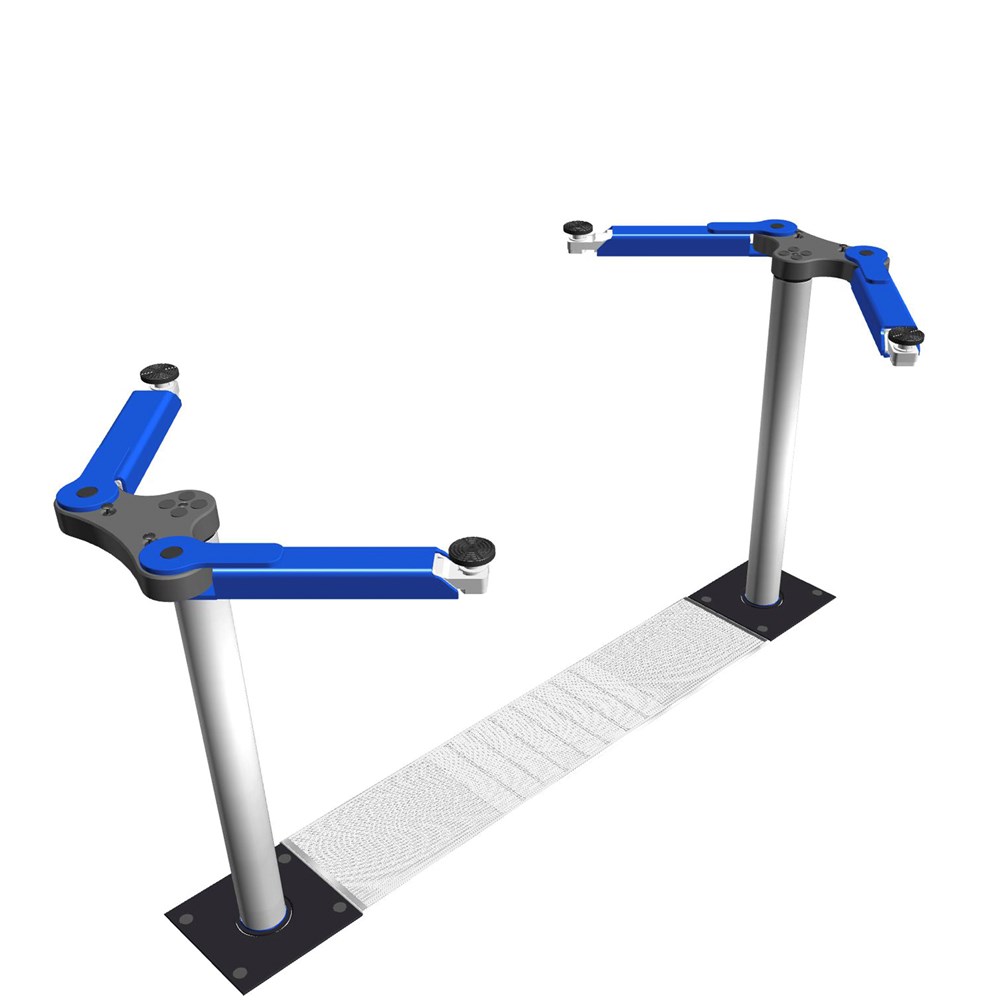 Light duty inground lift - Swingarm